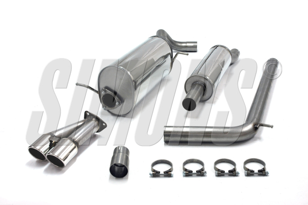 Simons catback eksos Audi A1/VW Polo 6R GTI 1.4 TSI | Qualitec ...